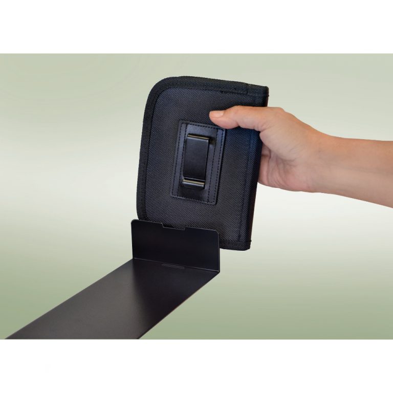 Nylon Pistol Case with Bedside Gun Bracket - Personal Defense Products